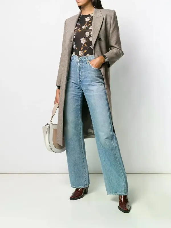 Citizens Of Humanity Tula Wide Leg Jeans - Blue