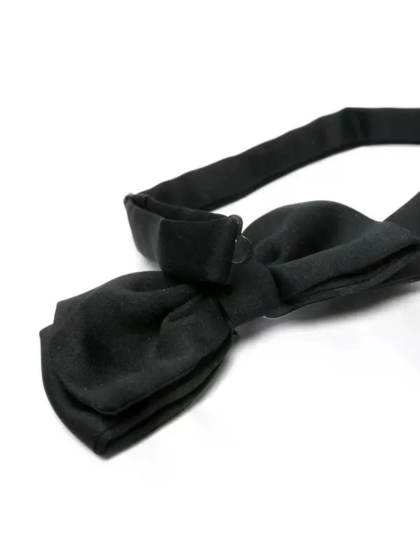 LARDINI Oversize Bow Tie - Black