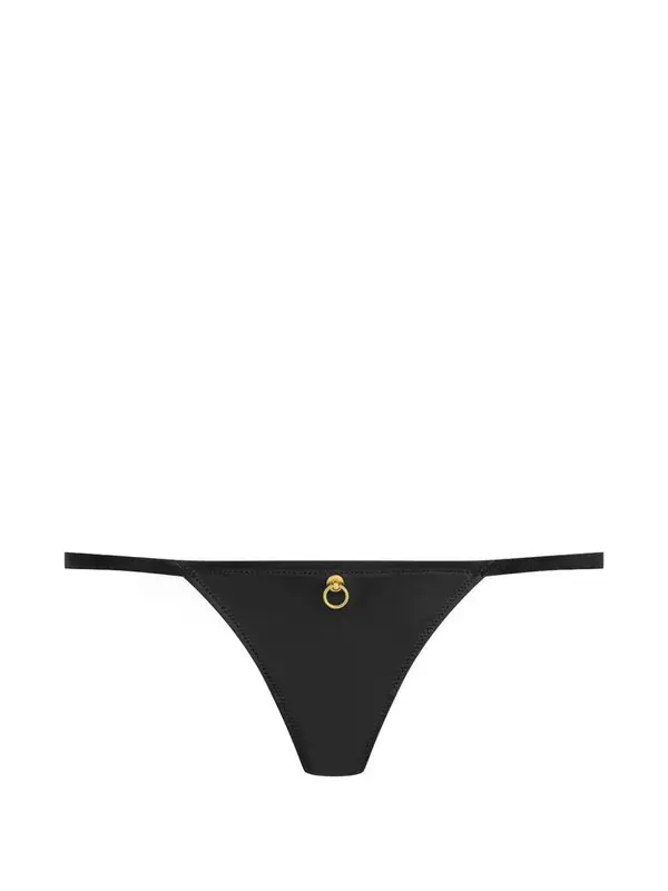 MAISON CLOSE Chambre Noire Mini Thong - Black