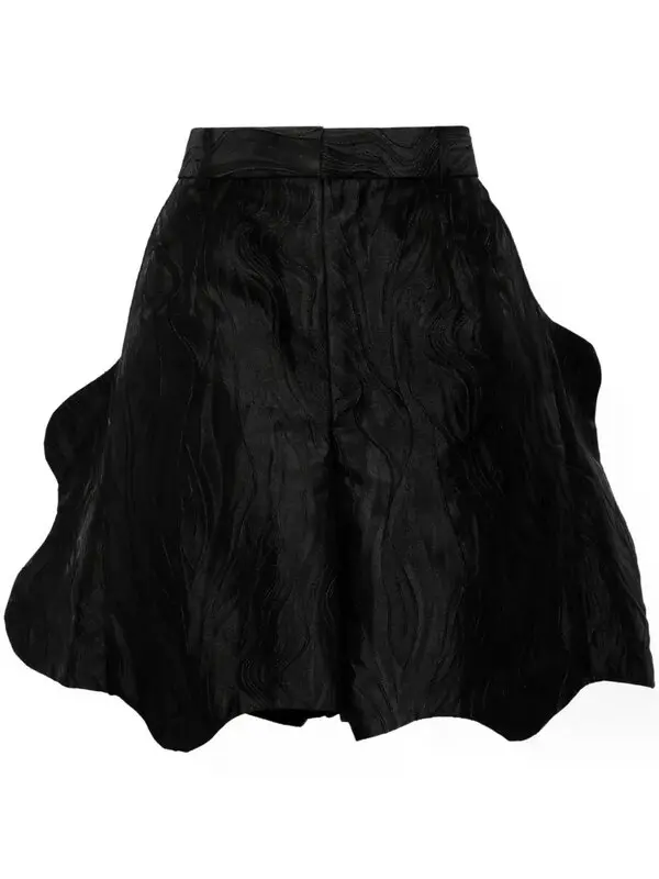 Toga Wave-jacquard Shorts