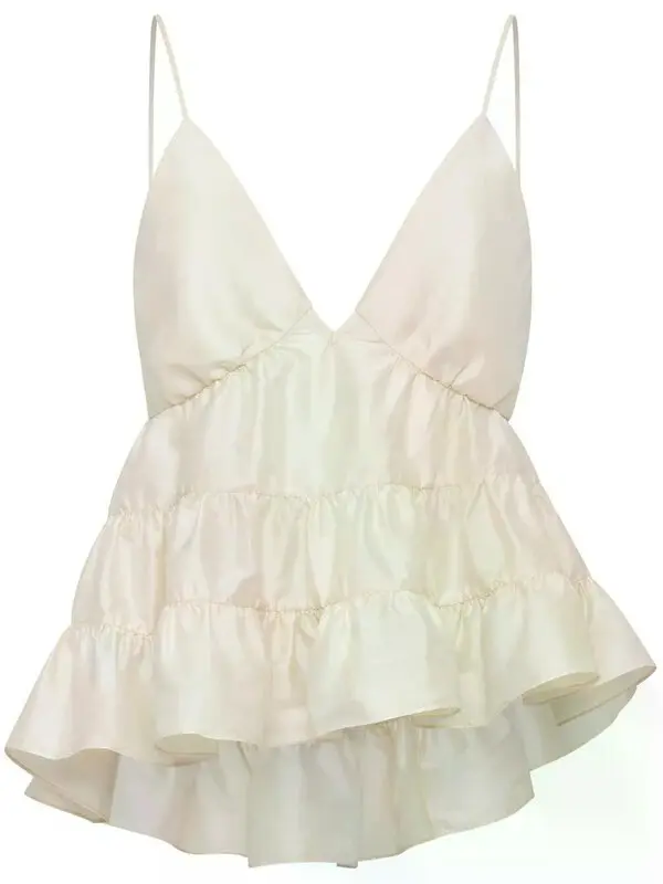 Azeeza Viola Top - Neutrals