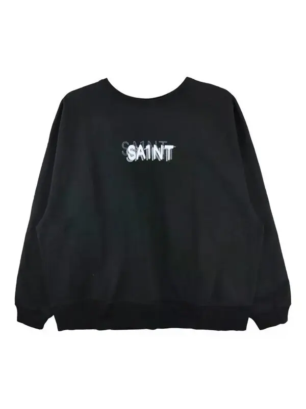 SAINT MXXXXXX Deadly Sweatshirt - Black