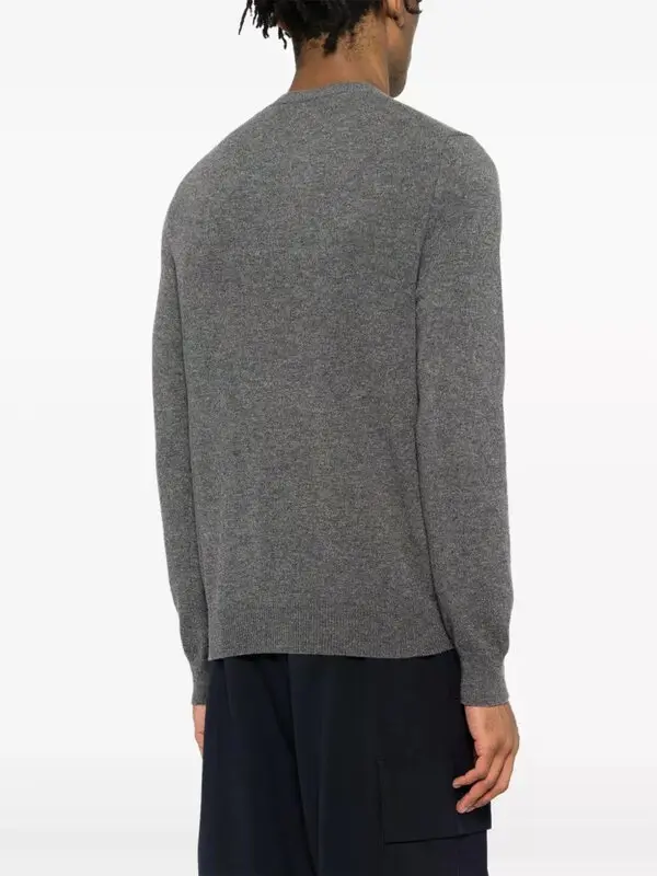Play Comme Des Garcon Heart-patch Wool Cardigan