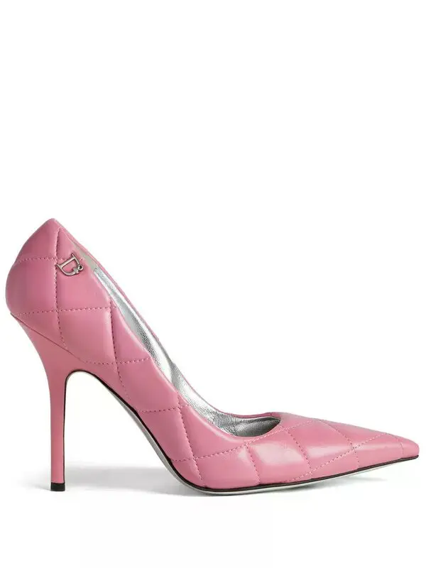 Dsquared2 Quilted Leather Stiletto Pumps