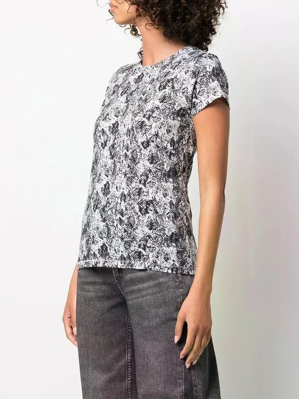 Rag & Bone All-over Snakeskin Print T-shirt
