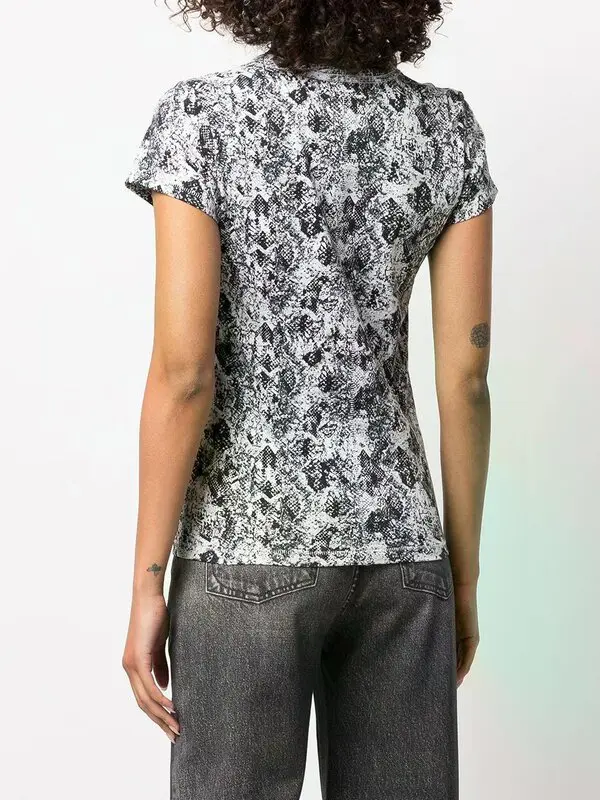 Rag & Bone All-over Snakeskin Print T-shirt
