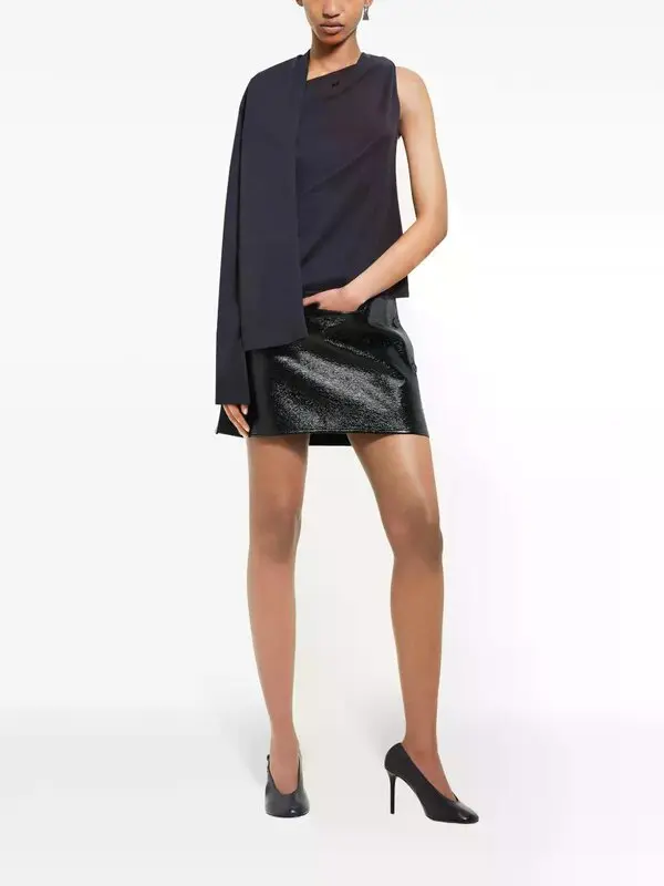 COURREGES Asymmetric Off-shoulder T-shirt