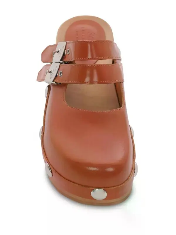 Philosophy Di Lorenzo Serafini Double Buckle Mules