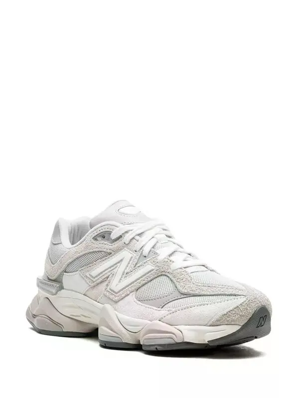 NEW BALANCE 9060 Leather And Suede Sneakers - Grey