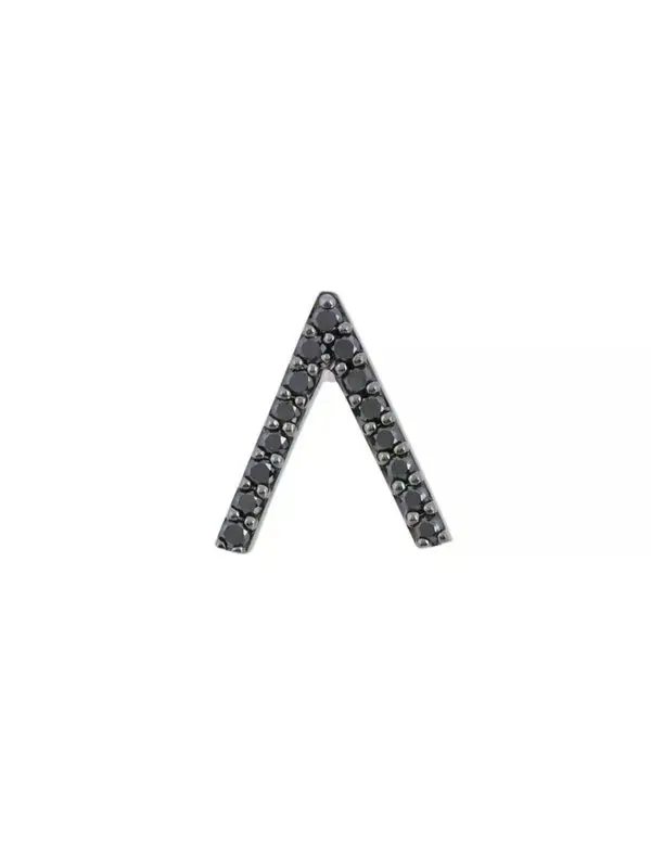ALINKA A' Id Diamond Stud Single Earring - Silver
