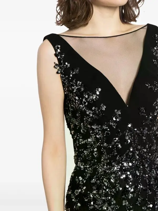 SAIID KOBEISY Embellished Gown