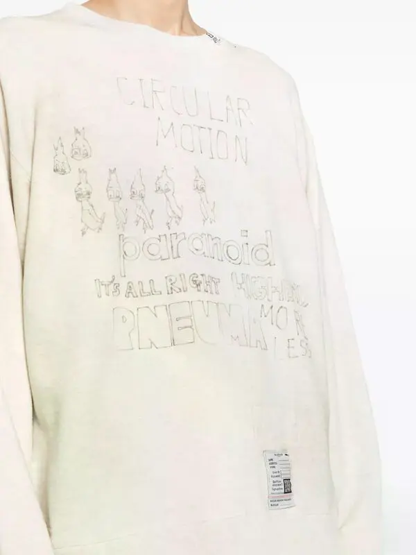 Mihara Yasuhiro Printed Sweatshirt
