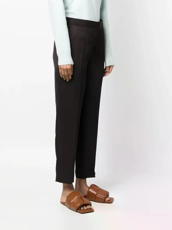 JIL SANDER Cropped Twill Trousers