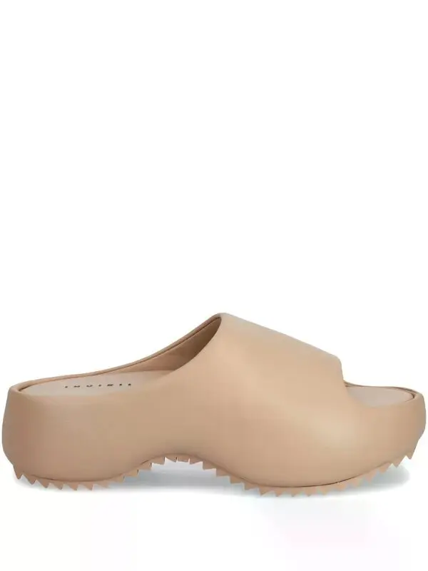 Inuikii Klapki Chunky Sole Slides - Neutrals