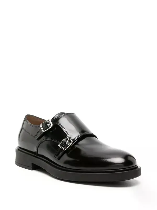 GIANVITO ROSSI Buckled Leather Shoes