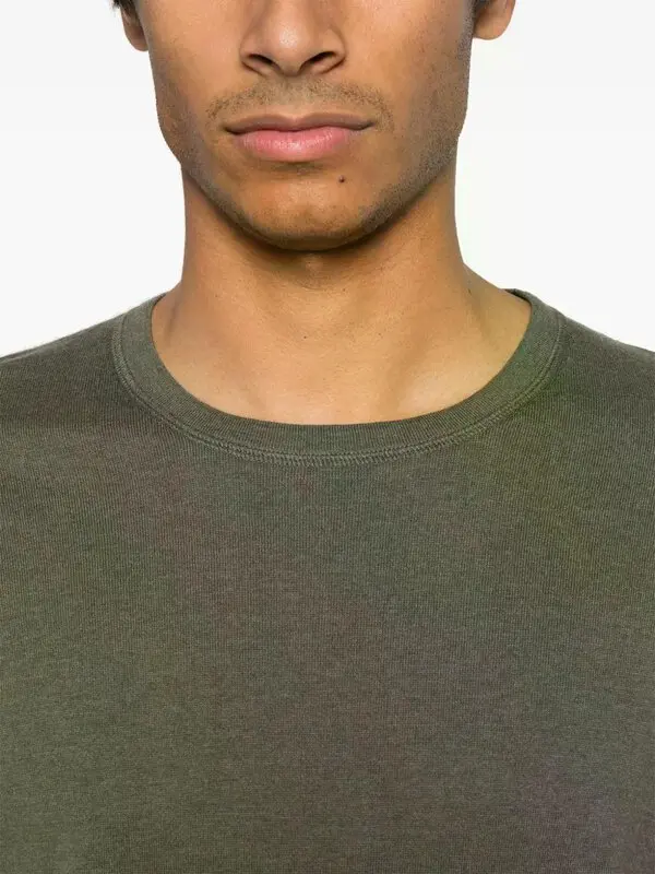 Eric Bompard Fine-knit T-shirt - Green
