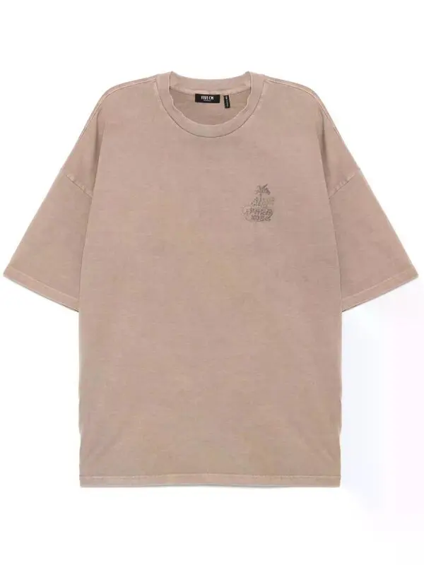 FIVE CM Graphic-print T-shirt - Brown
