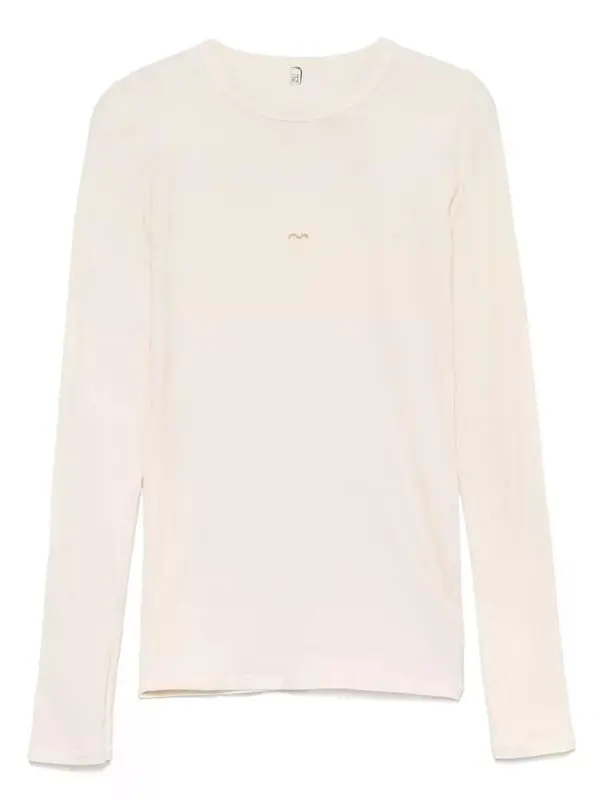 BASERANGE Heart T-shirt - Neutrals