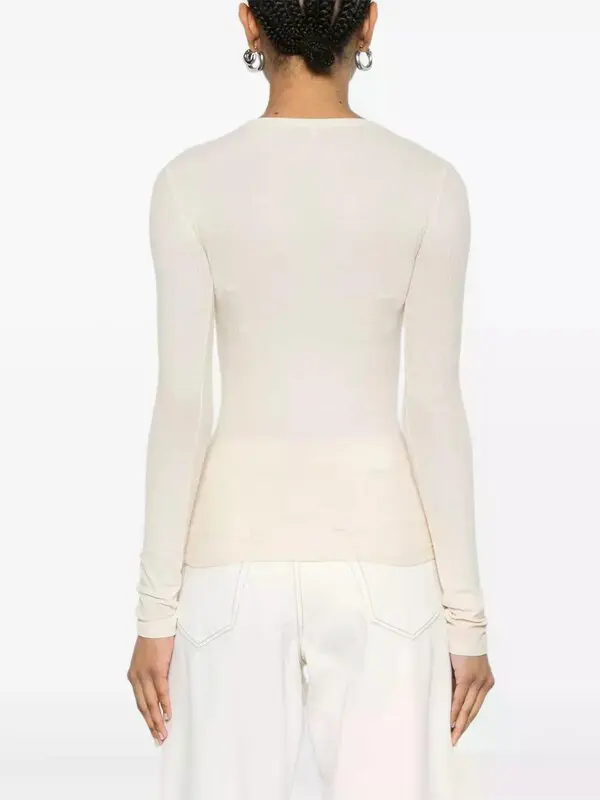 BASERANGE Heart T-shirt - Neutrals
