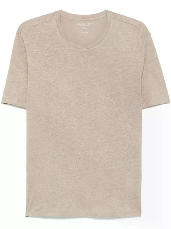 Majestic Filatures Short-sleeve Crew-neck T-shirt - Brown