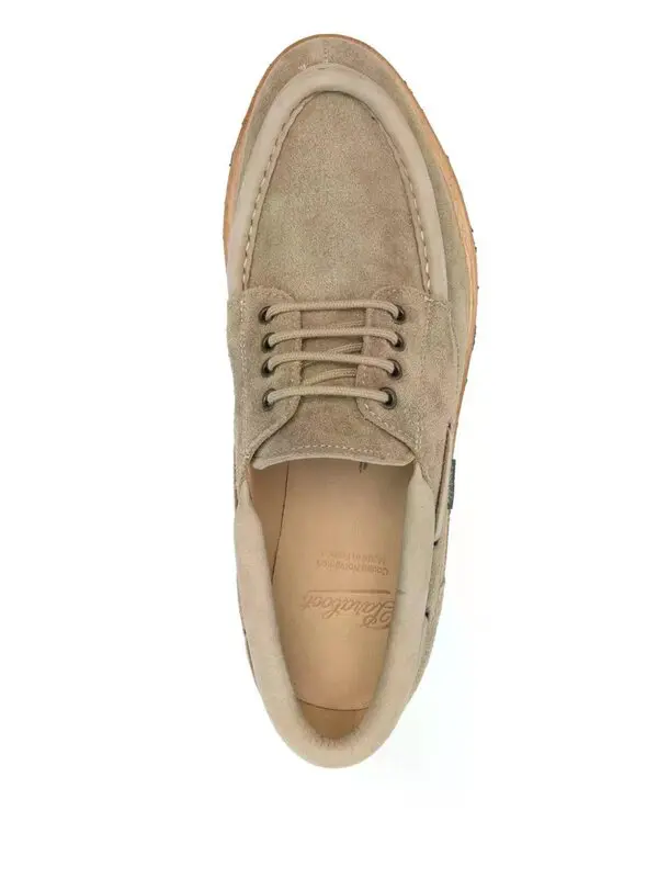 Paraboot Suede Boat Shoes