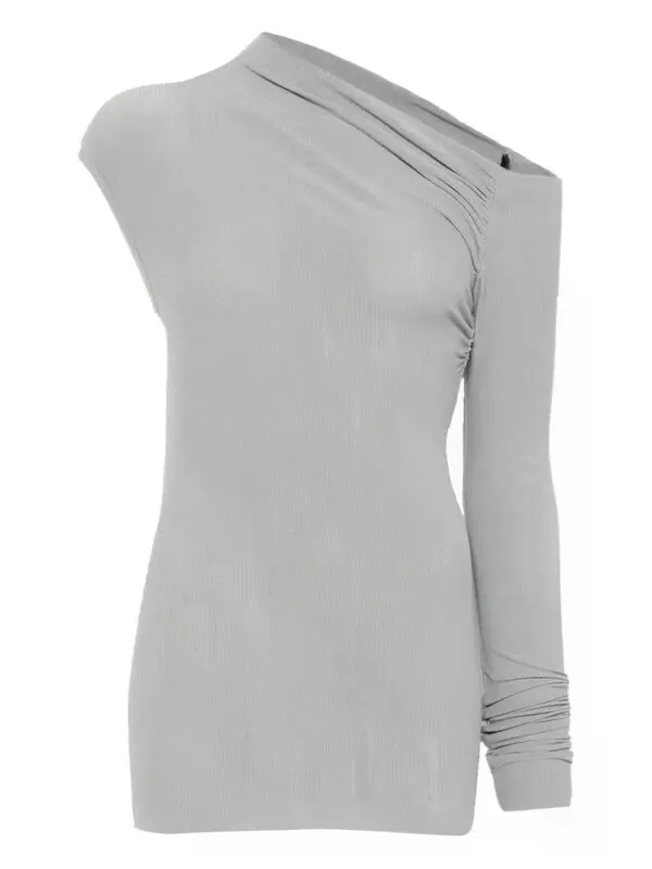 Andrea Ya'aqov Asymmetric Ribbed Knit Top