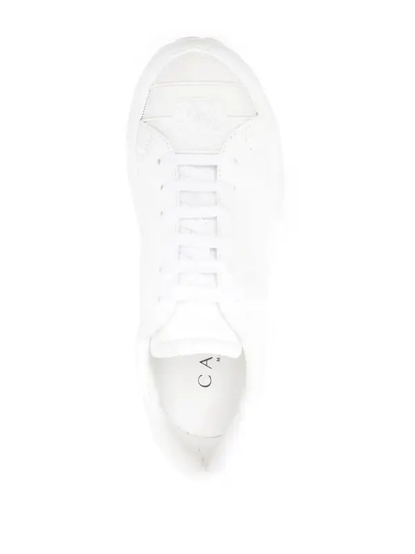 Casadei Logo-patch Low-top Sneakers - White