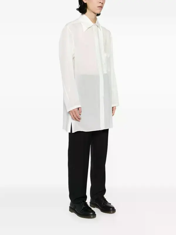 Yohji Yamamoto Double Layer-collar Shirt