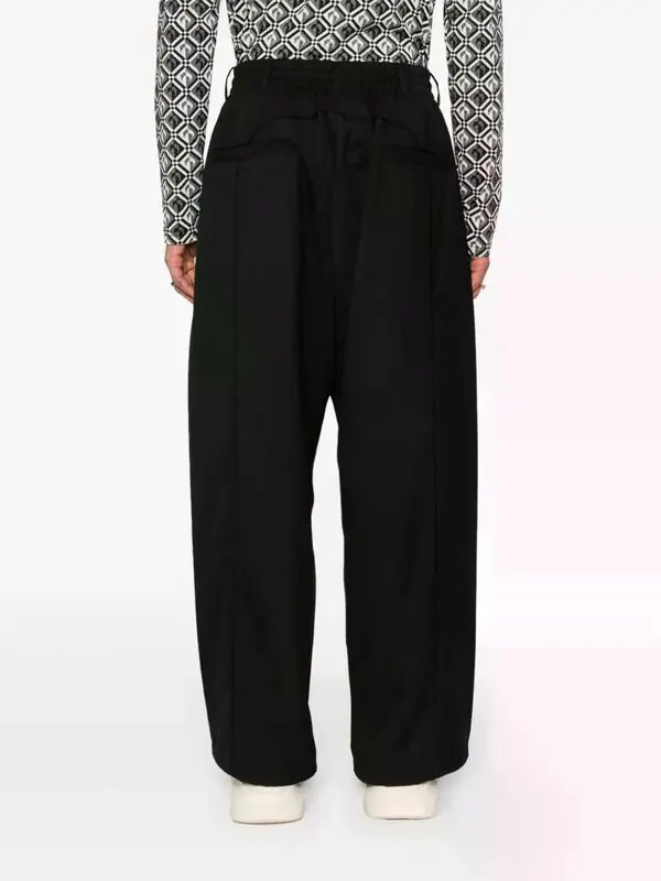 Y3 Wide-leg Trousers With Drawstring Waist