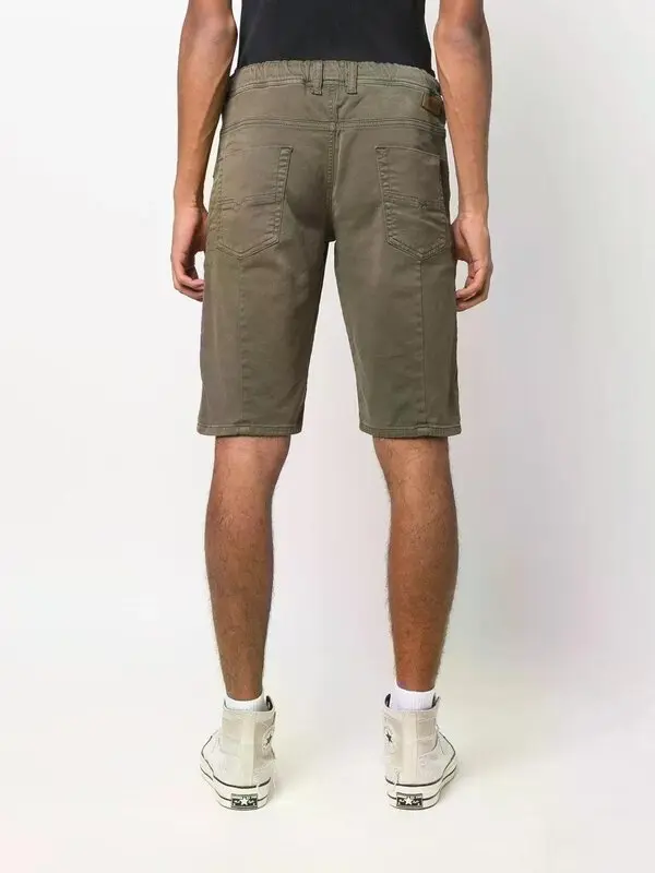 DIESEL® Drawstring Waist Slim Cut Denim Shorts