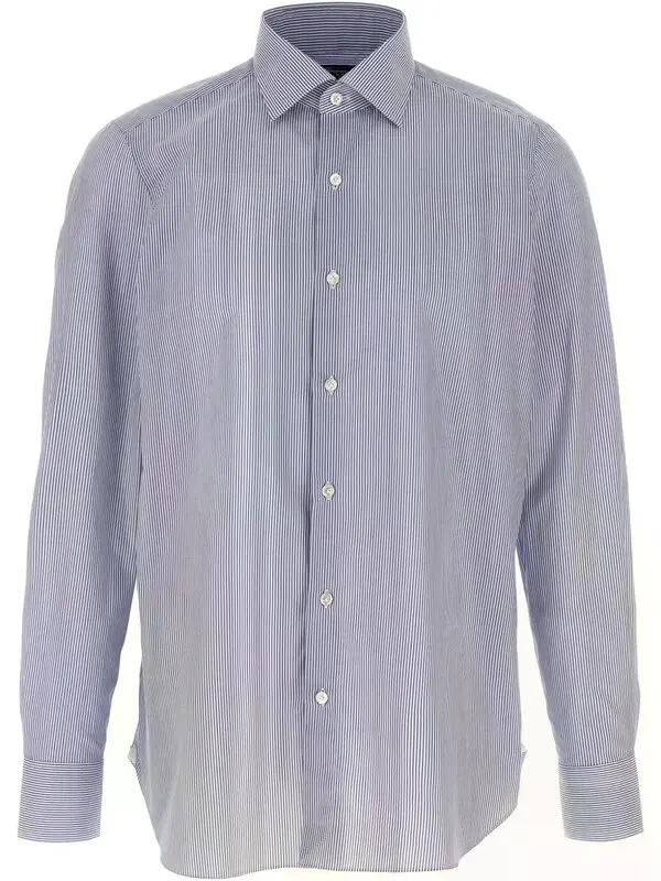 FINAMORE 1925 Napoli Shirt - Blue