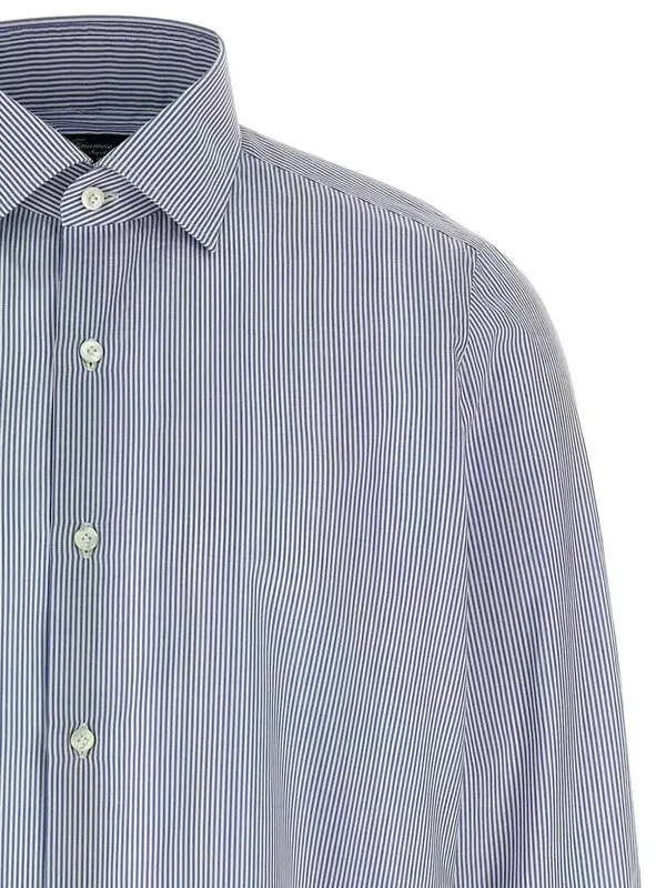FINAMORE 1925 Napoli Shirt - Blue