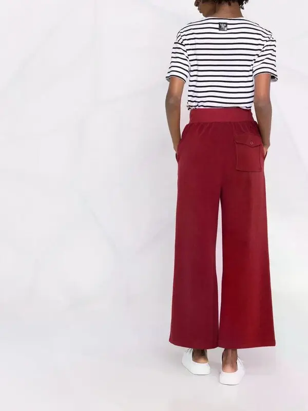 Kenzo Wide-leg Terry-cloth Trousers