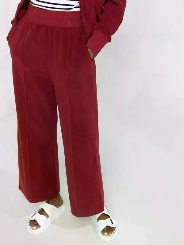 Kenzo Wide-leg Terry-cloth Trousers