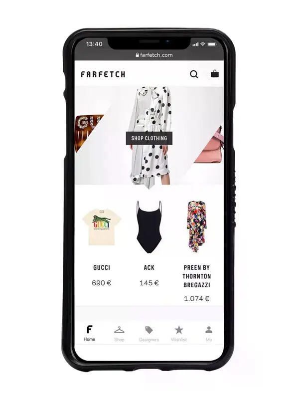 Givenchy And White Faded Logo Print Iphone X Phone Case