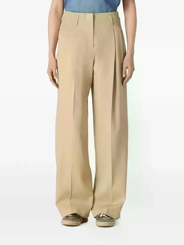 GOLDEN GOOSE High-waisted Wide-leg Trousers