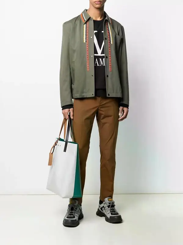 Valentino Garavani Embroidered Shirt Jacket