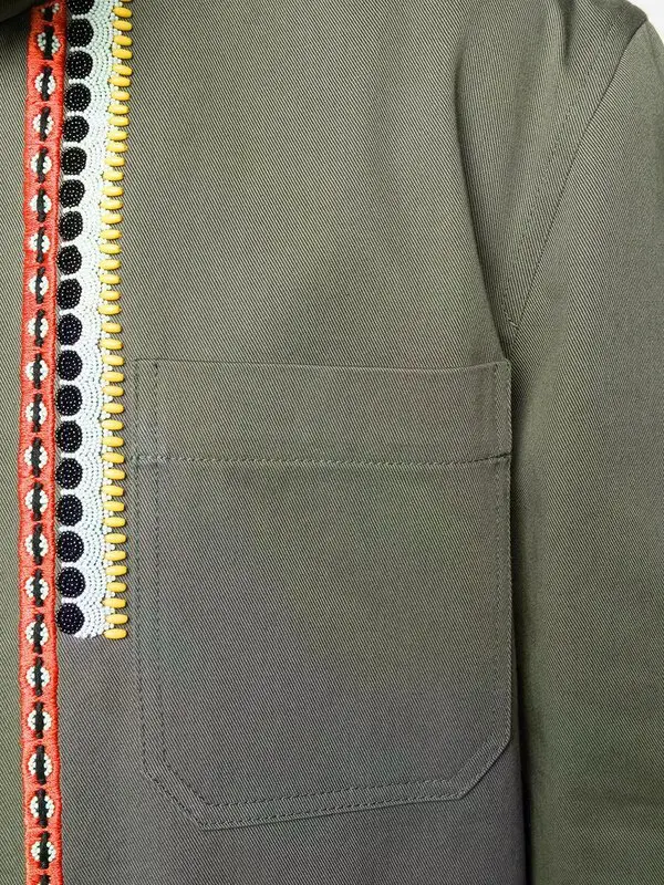 Valentino Garavani Embroidered Shirt Jacket