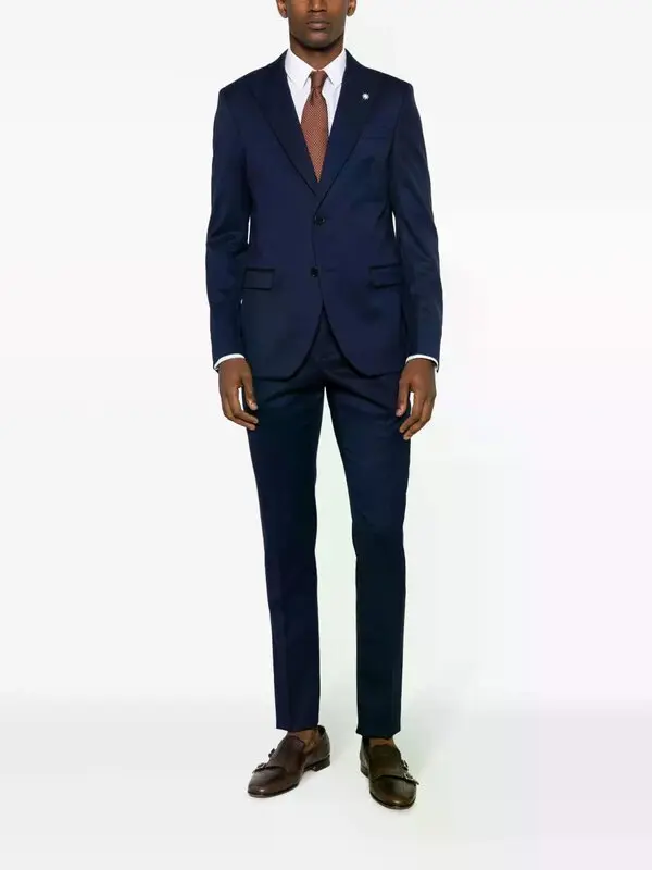 MANUEL RITZ Peak-lapels Single-breasted Suit