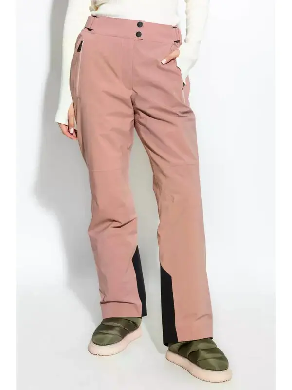 Moncler High-waisted Straight Leg Ski Trousers