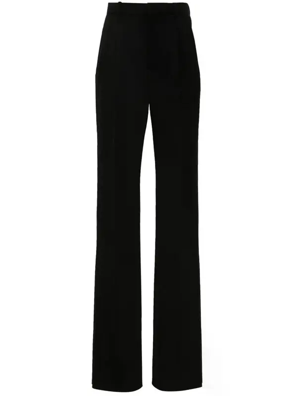 Saint Laurent High-waisted Straight-leg Trousers