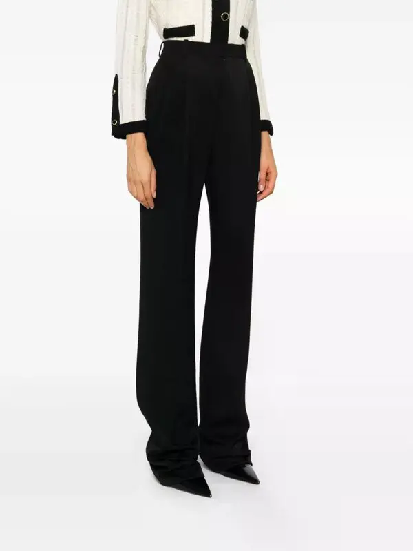 Saint Laurent High-waisted Straight-leg Trousers