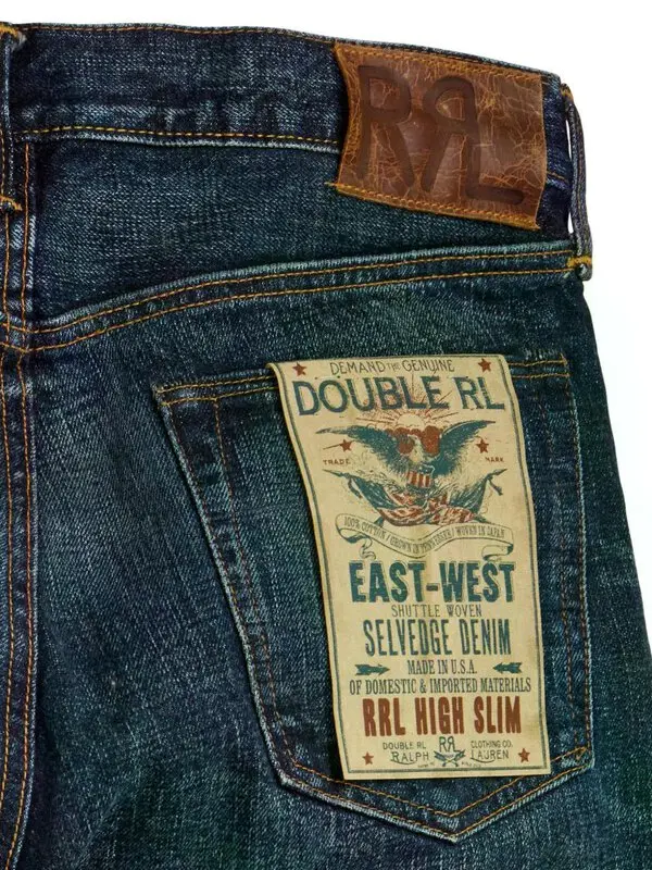Ralph Lauren High Slim Indigo Jeans