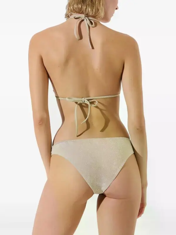 Karl Lagerfeld Triangle-cup Bikini Top