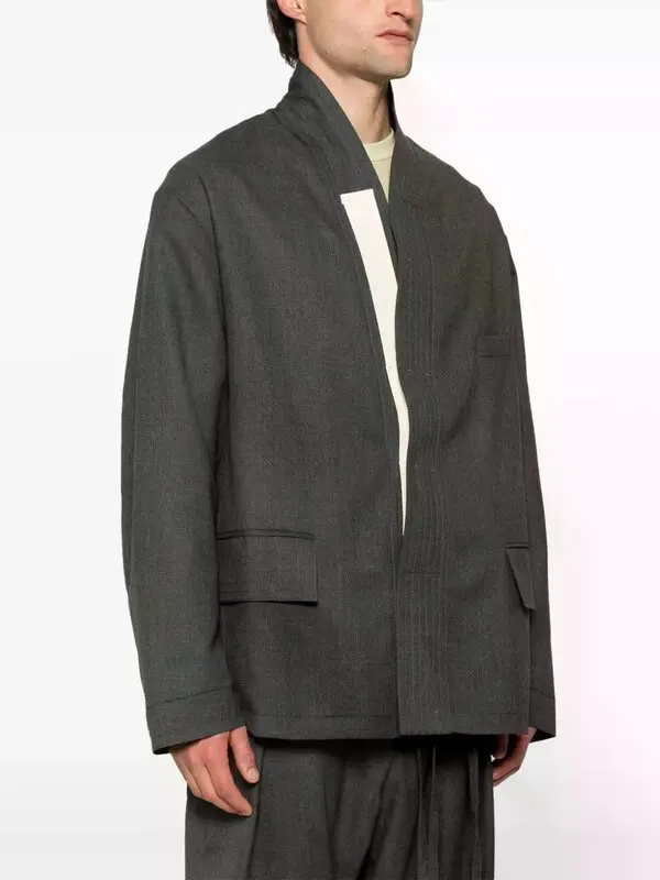 MORDECAI Shawl Lapel Virgin Wool Jacket