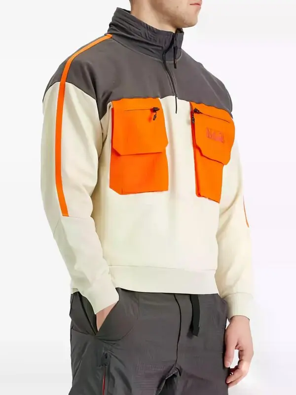 NAPAPIJRI Colourblock Sweatshirt - Neutrals