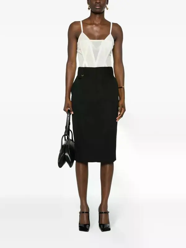 Jacquemus La Jupe Bari Midi Skirt