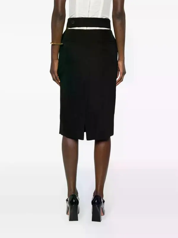Jacquemus La Jupe Bari Midi Skirt