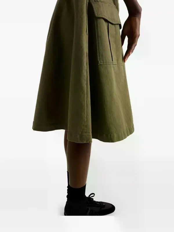 Prada Cotton Midi Skirt