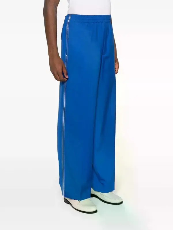 Gucci Interlocking-g Wide-leg Trousers